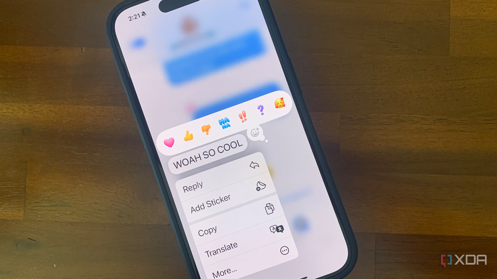 How to use use custom emoji message reactions in iOS 18 and iPadOS 18