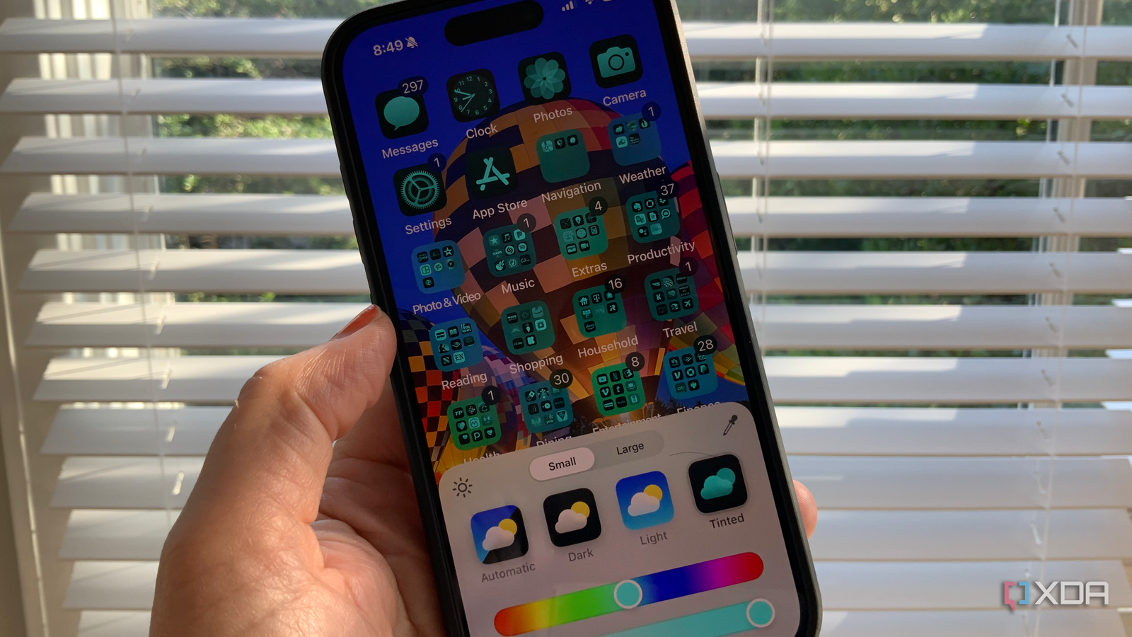 How to tint your icons on iOS 18 and iPadOS 18