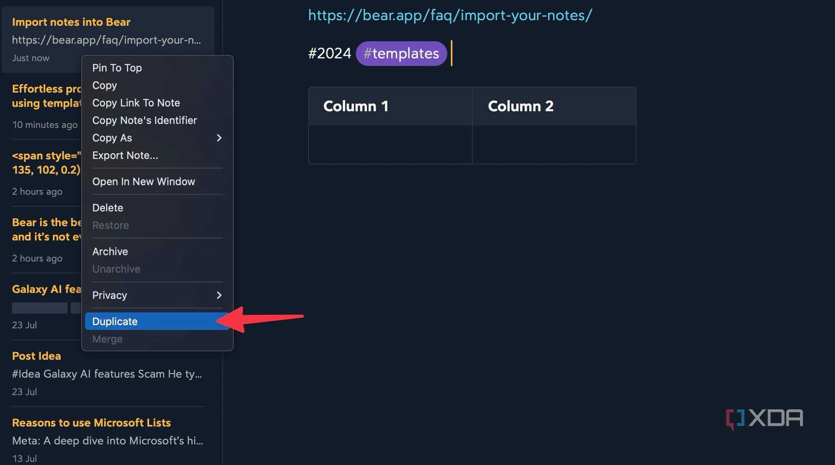 10 Bear tips to transform your note-taking experience