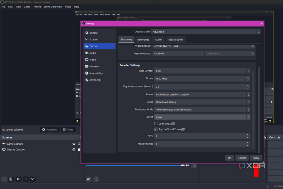 How to reduce lag when using OBS Studio on an older gaming PC