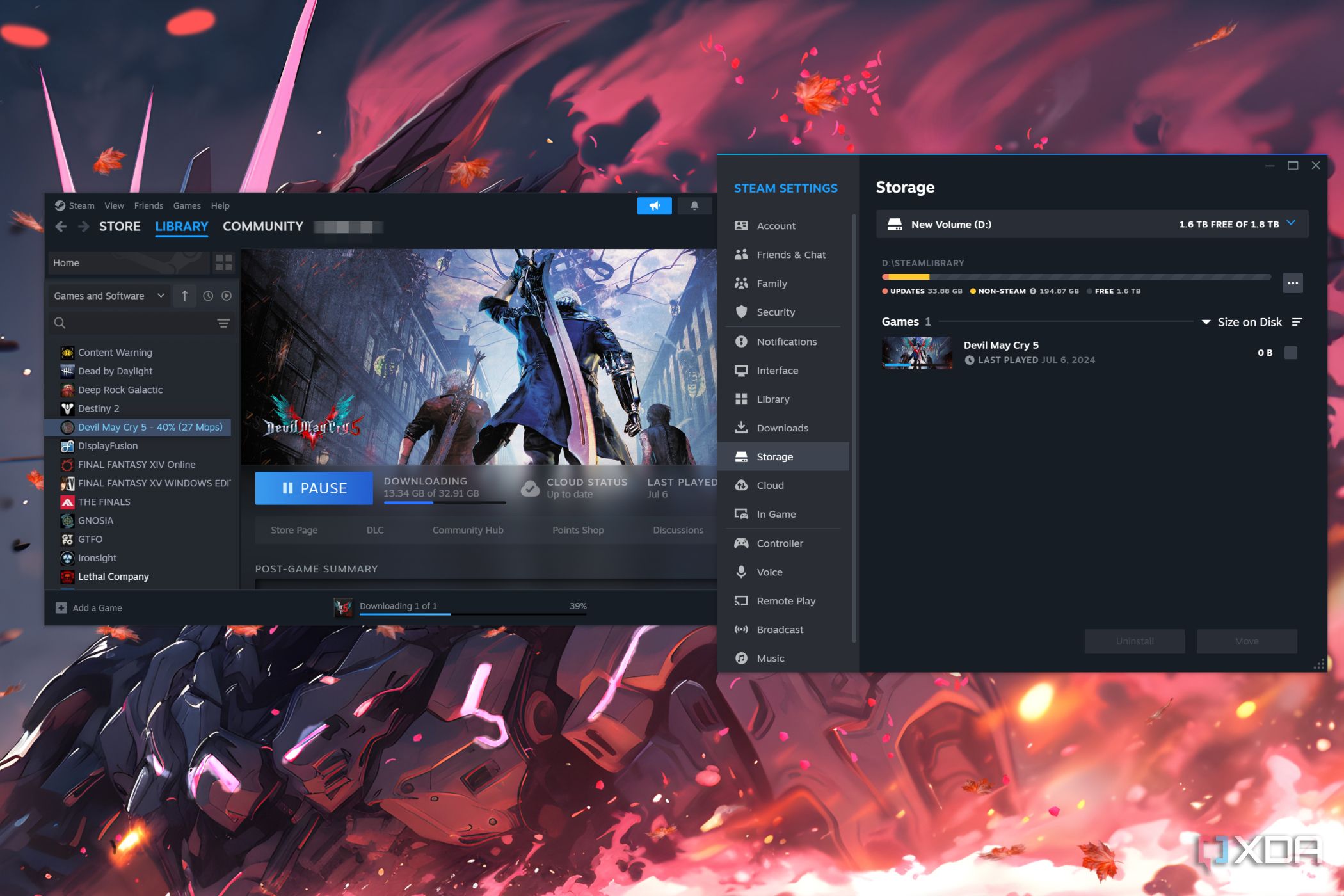 Steam just went down again with a strange "An error occurred while ...