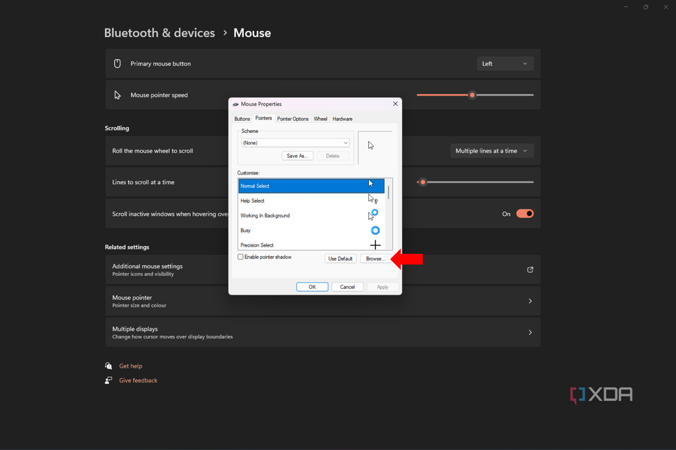 How to customize your mouse cursor on Windows 11