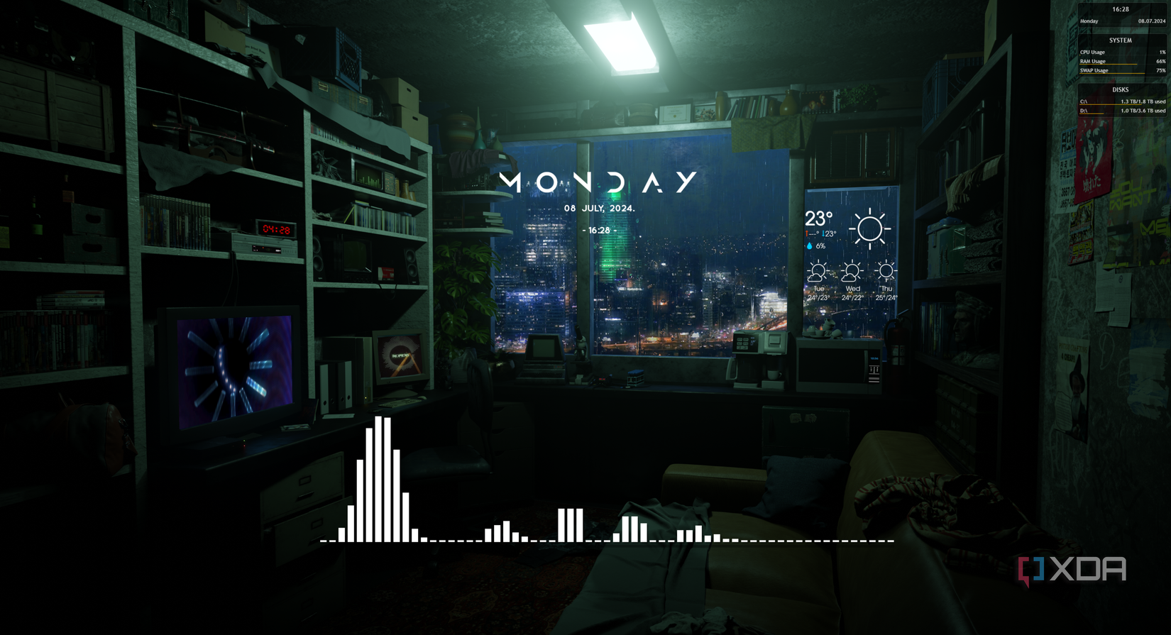 4 best/coolest Rainmeter mods to make Windows 11 look cool