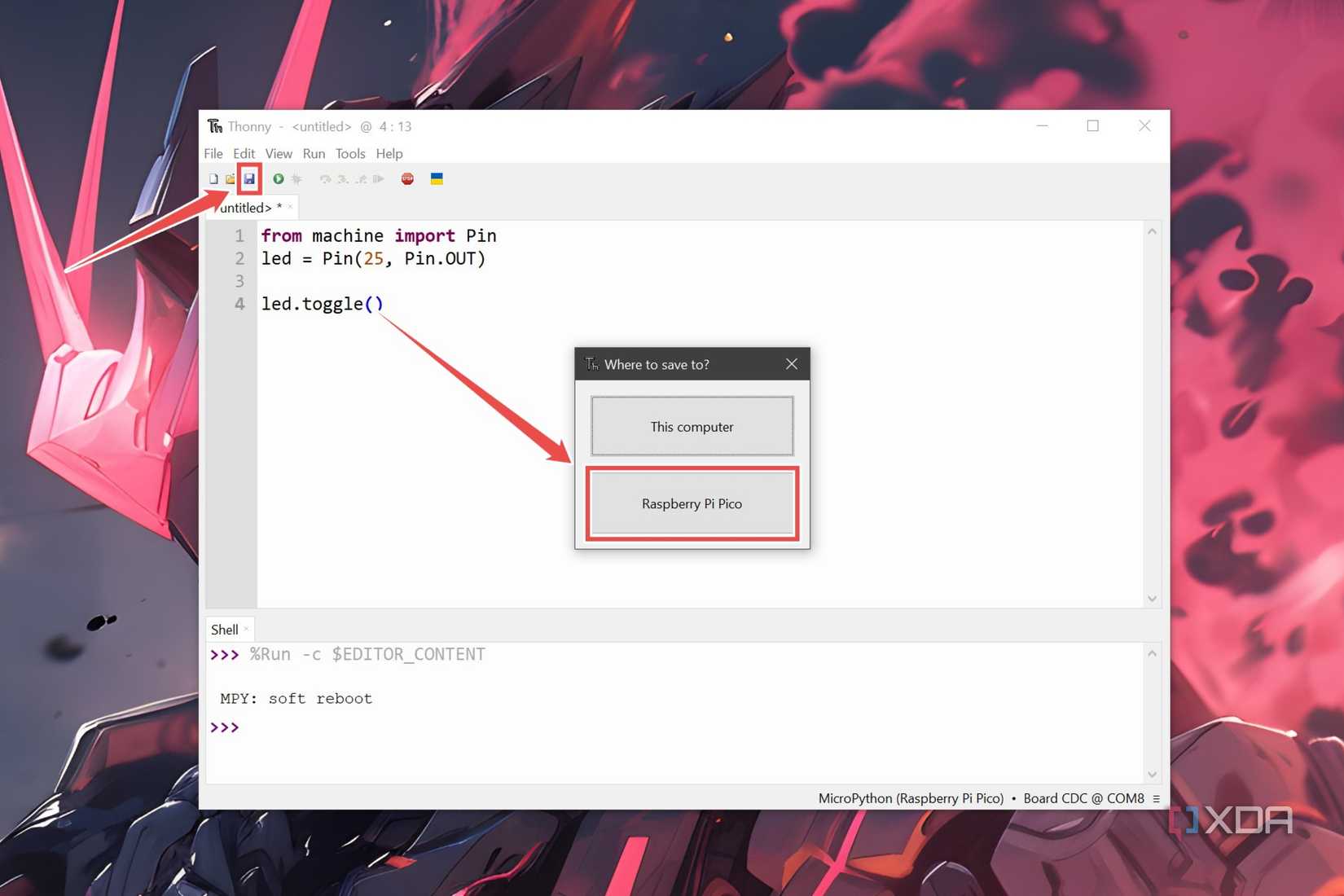 A beginner's guide to programming the Raspberry Pi Pico