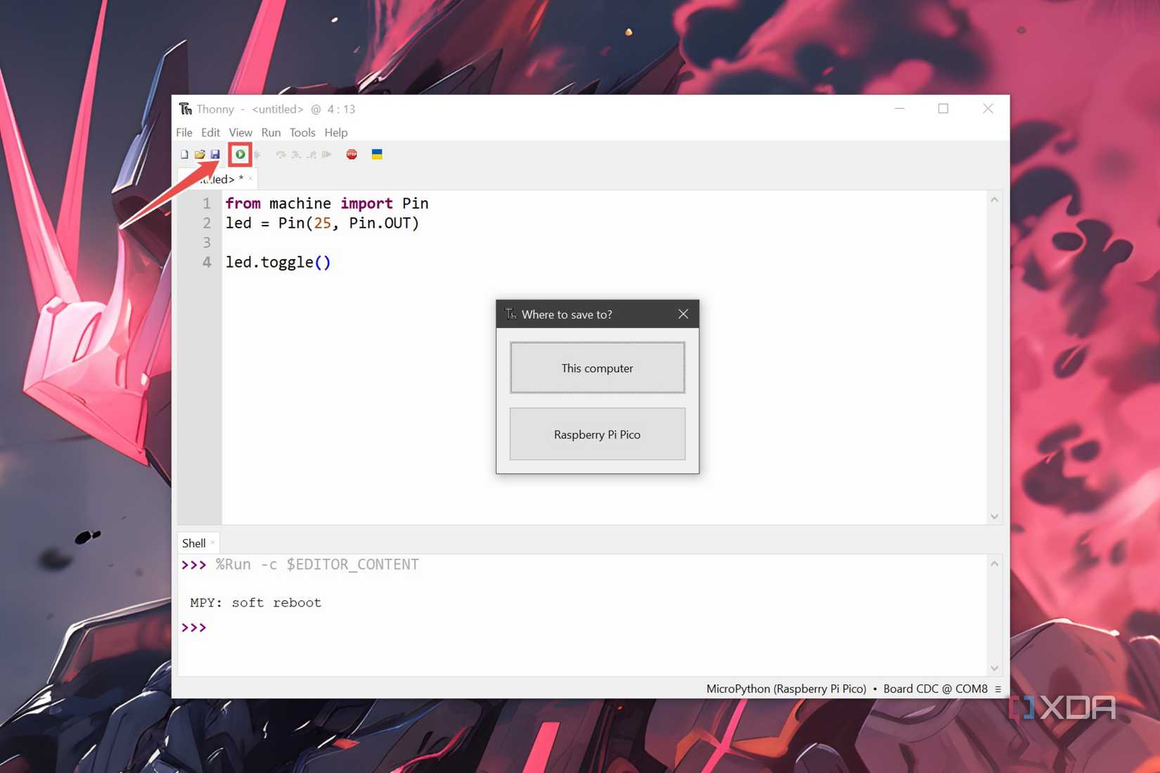 A beginner's guide to programming the Raspberry Pi Pico