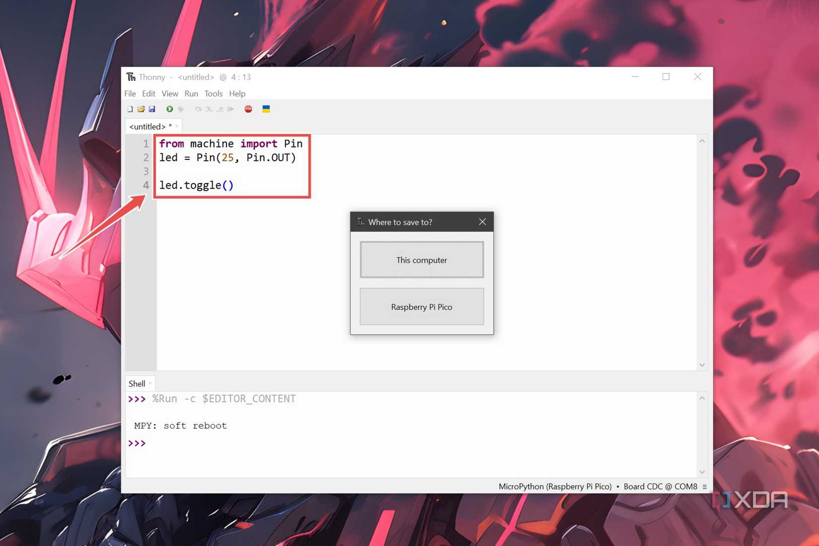 A beginner's guide to programming the Raspberry Pi Pico