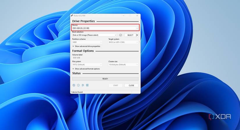 How to use Rufus to create a bootable USB drive and install Windows