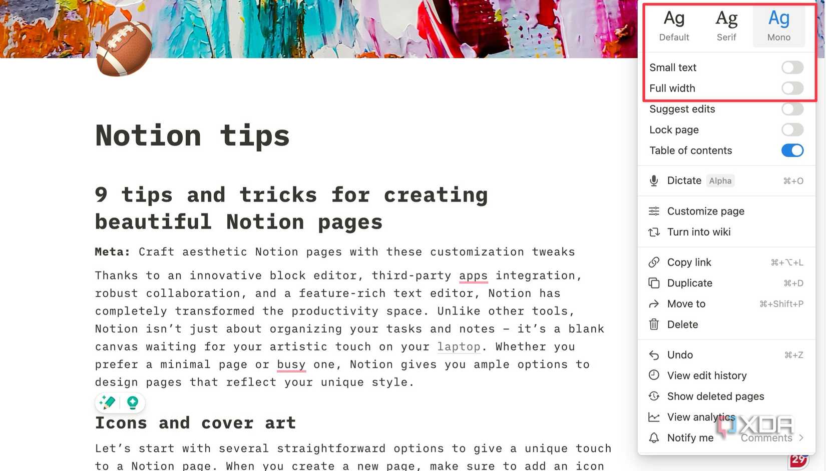 9 tips and tricks for creating beautiful Notion pages