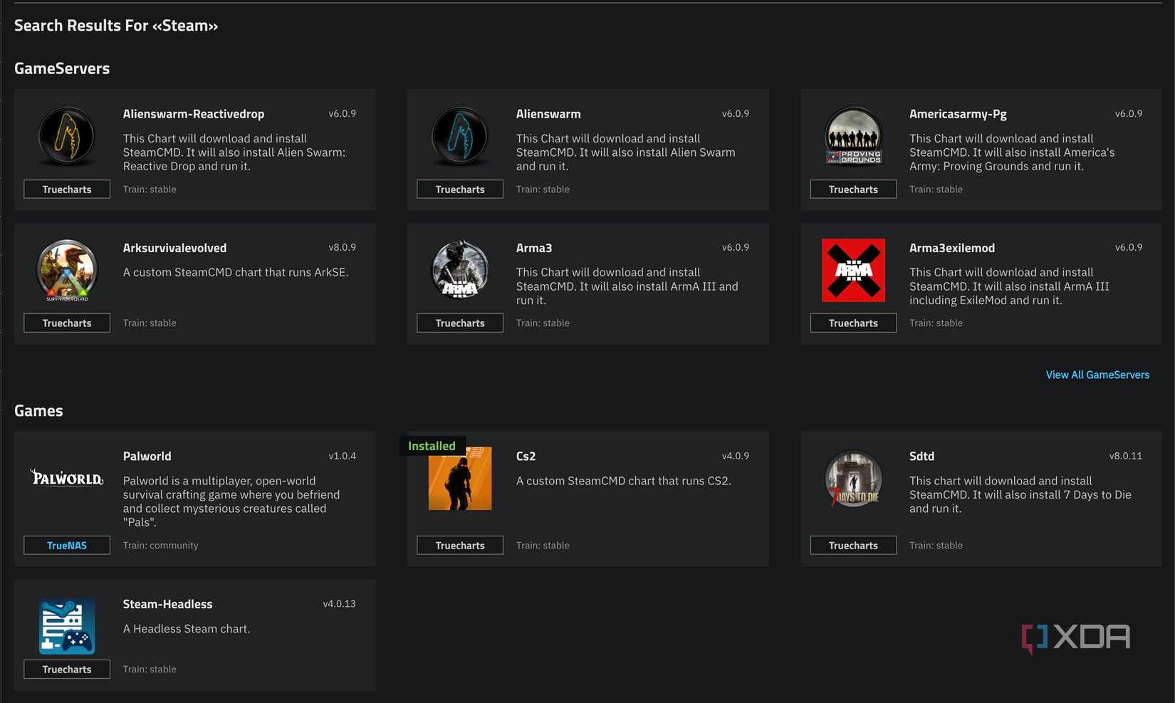 How to run game servers on a NAS