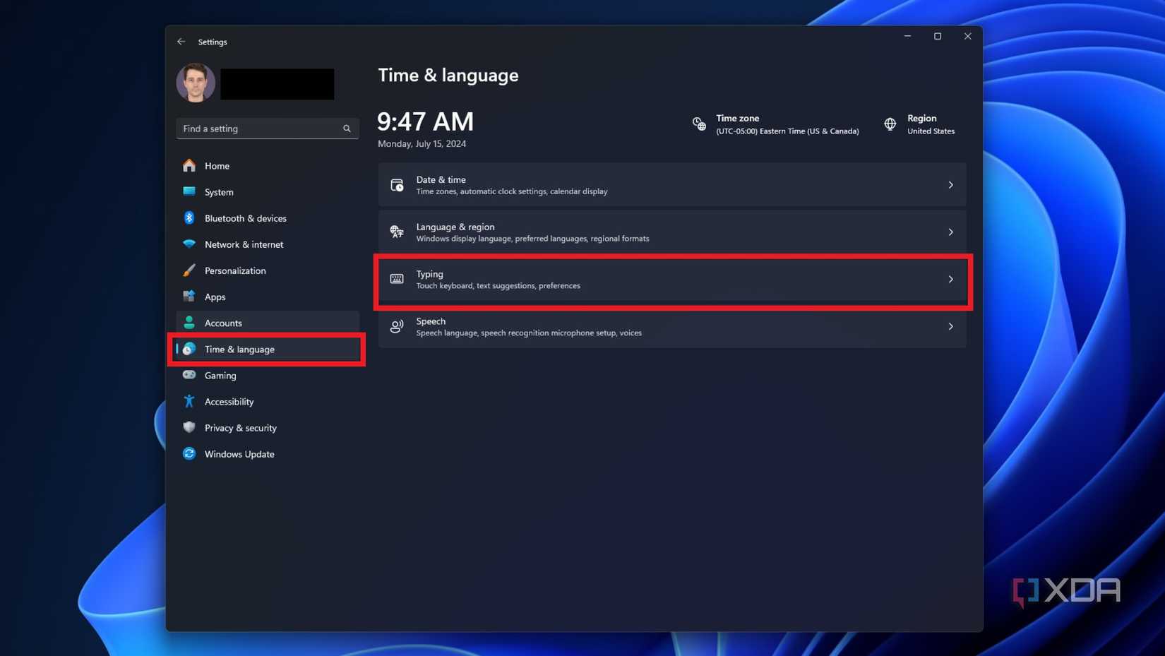 How to change or tweak your keyboard layout in Windows 11