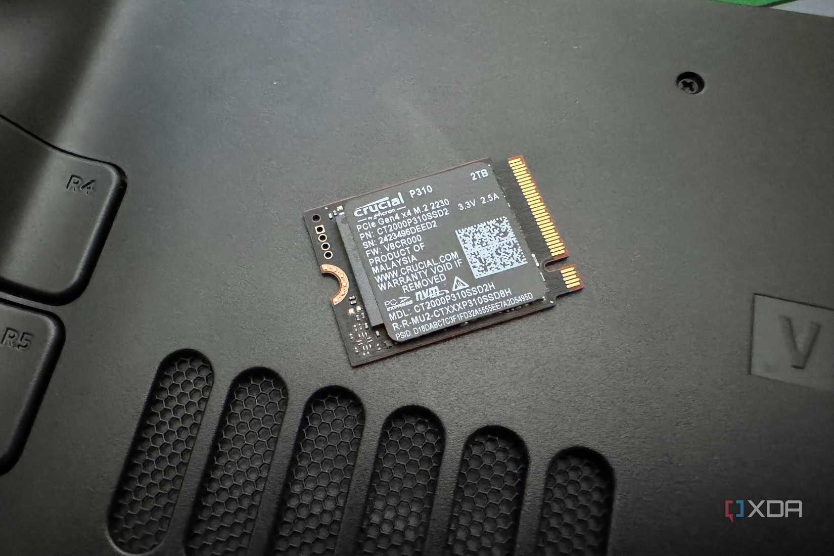 Crucial P310 (2TB) review: The new king of handheld gaming storage
