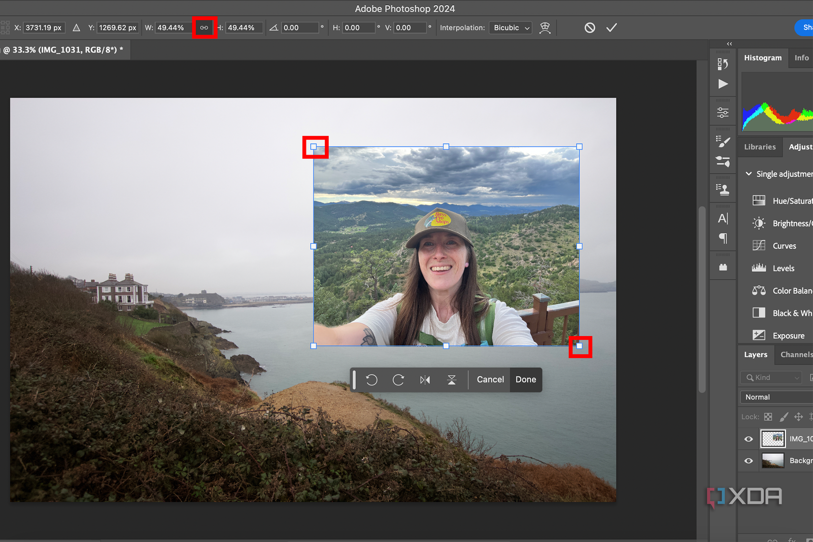 How to resize an image in Photoshop