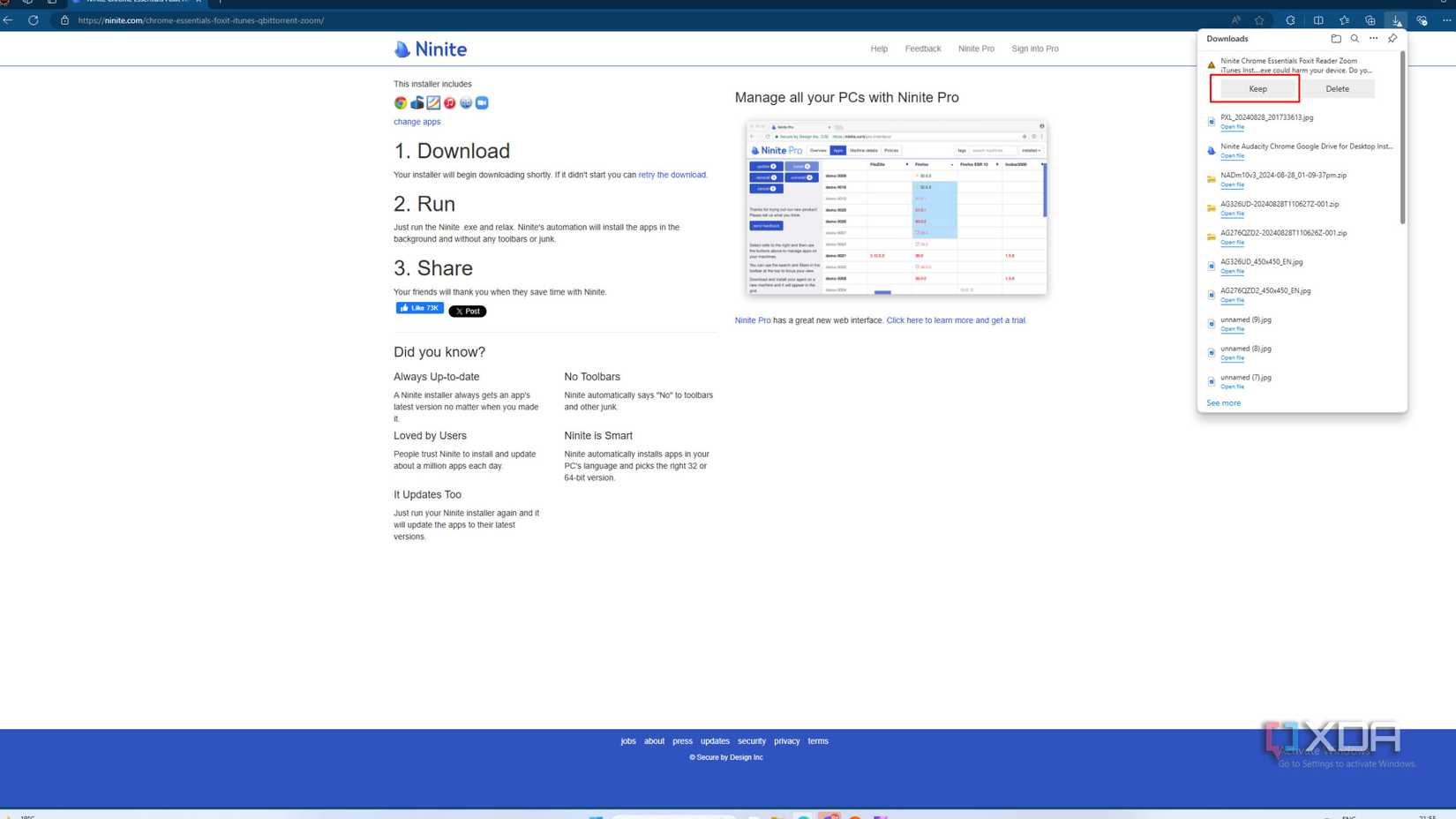 Ninite can make it easier to install multiple programs on your PC ...