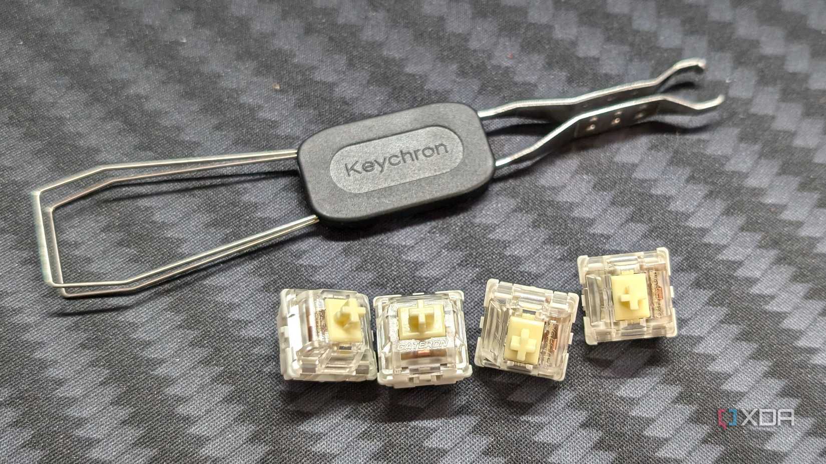 Changing your mechanical keyboard's hot-swappable switches is easier than it sounds
