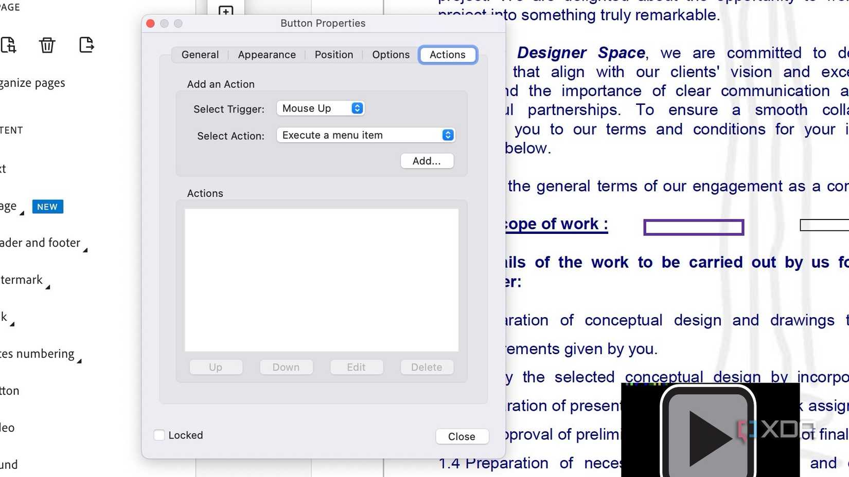 How to make an interactive PDF with Adobe Acrobat