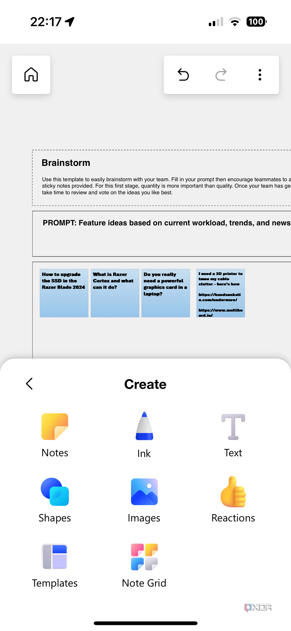 I use Microsoft Whiteboard to organize my thoughts, and so can you