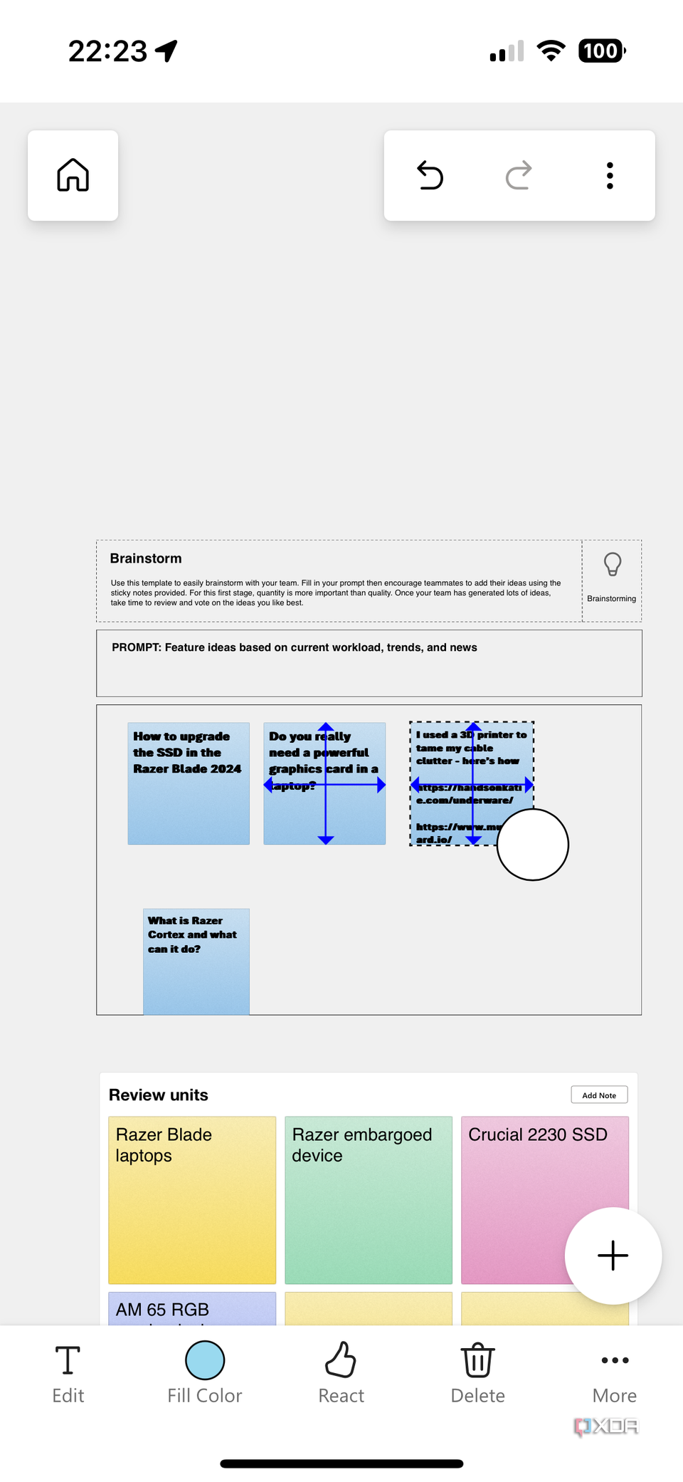 I use Microsoft Whiteboard to organize my thoughts, and so can you