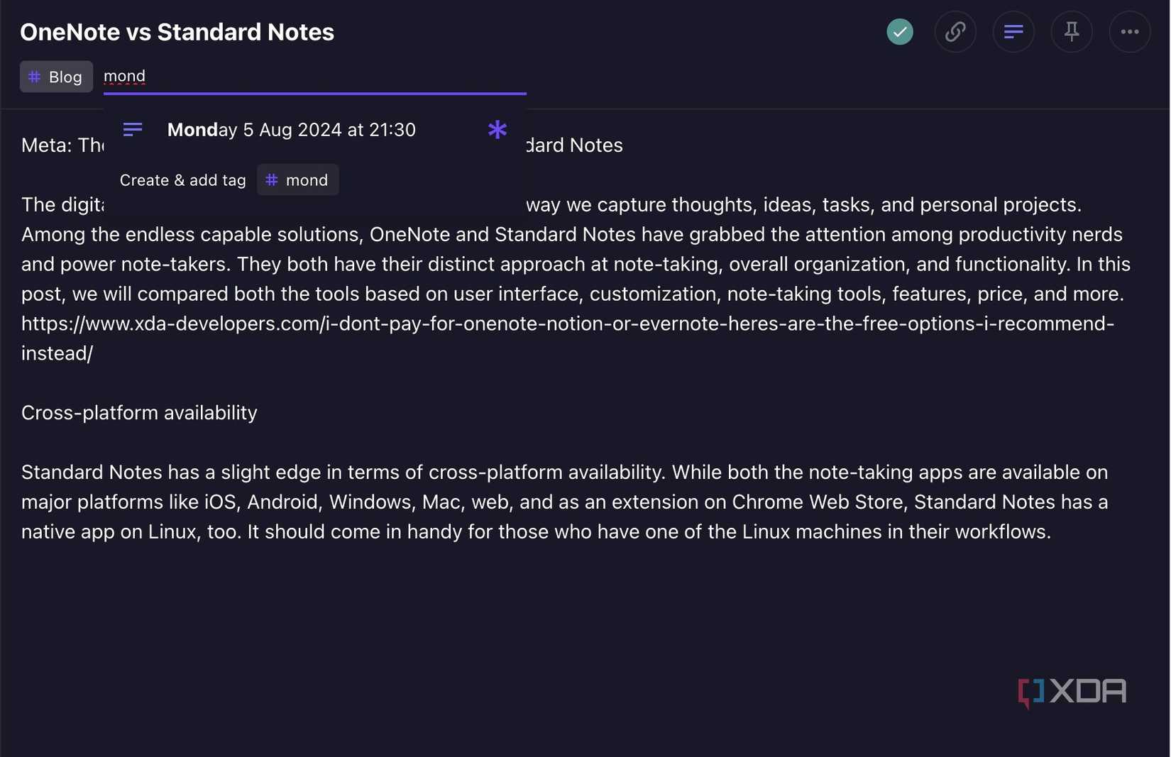 OneNote vs. Standard Notes: Which note-taking app is better?