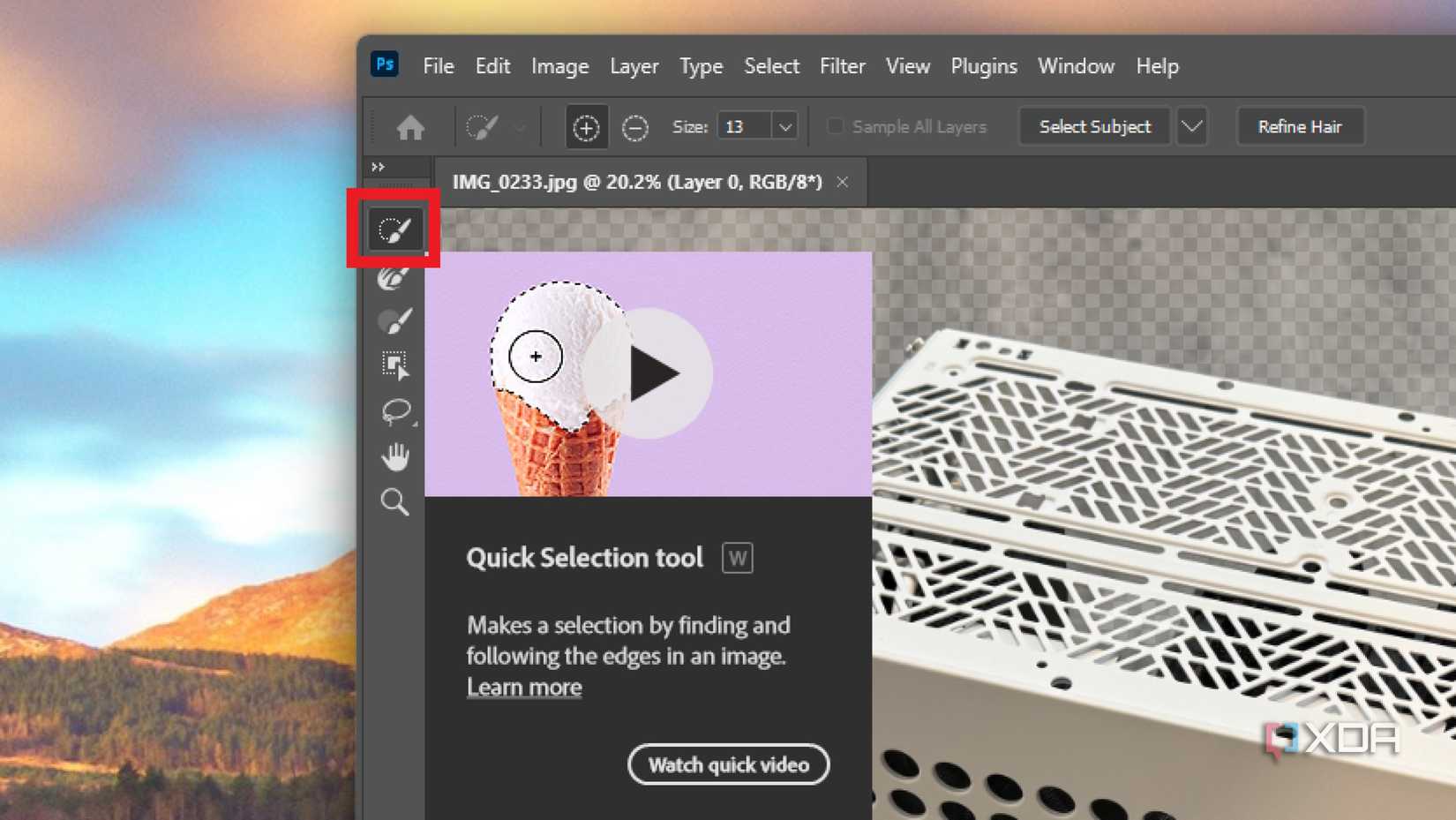 4 quick ways to remove a background in Photoshop