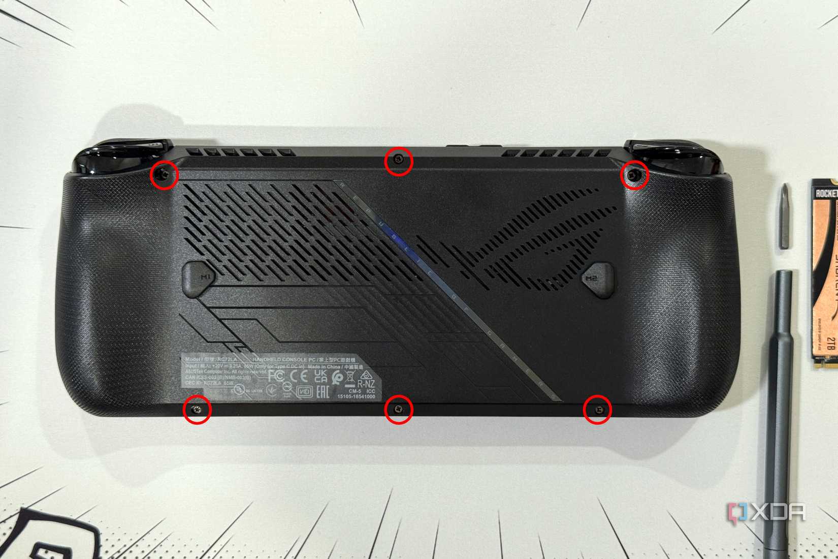 Upgrading the SSD in the Asus ROG Ally X is easier than ever - here's how