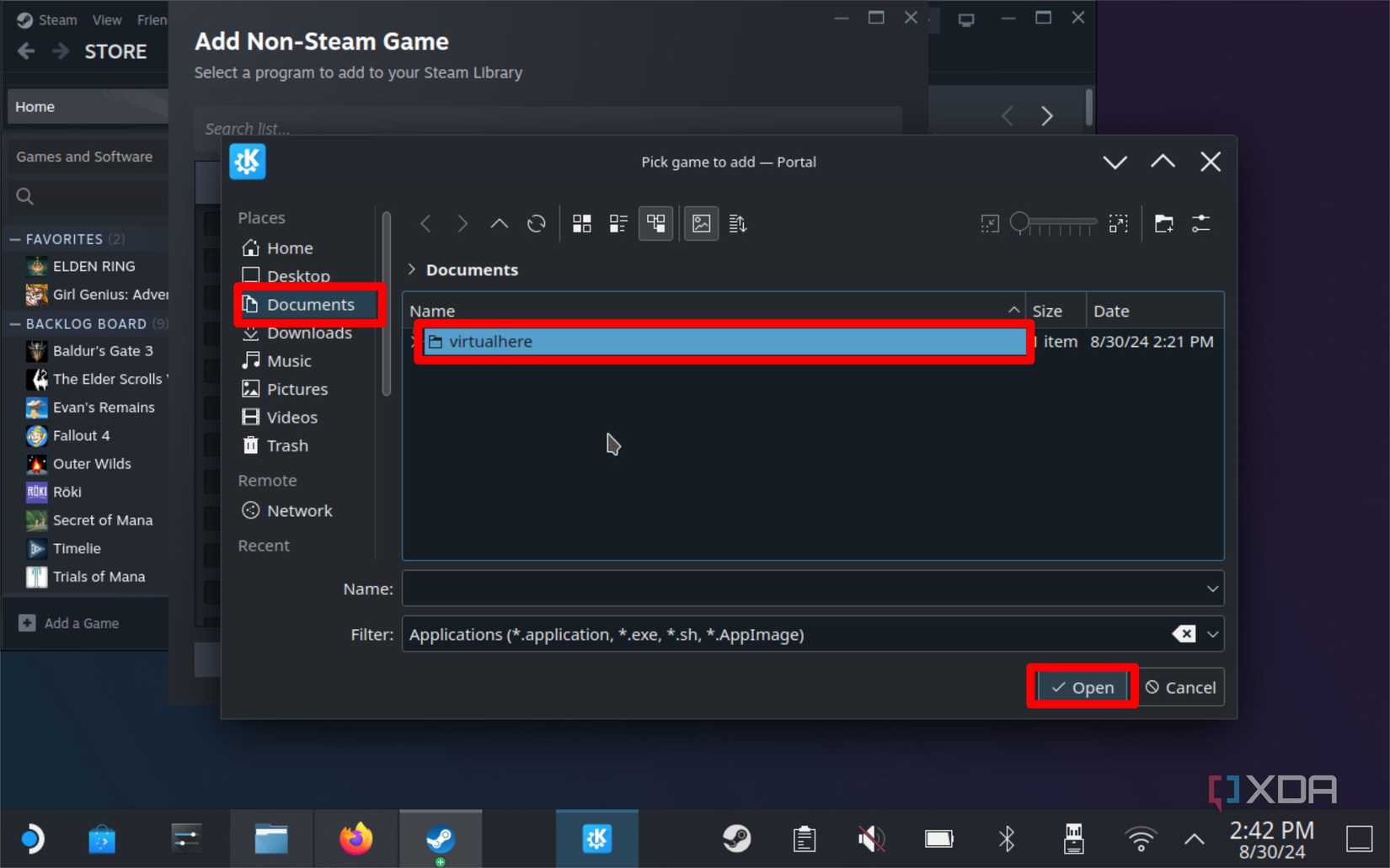 How to use your Steam Deck as a PC controller