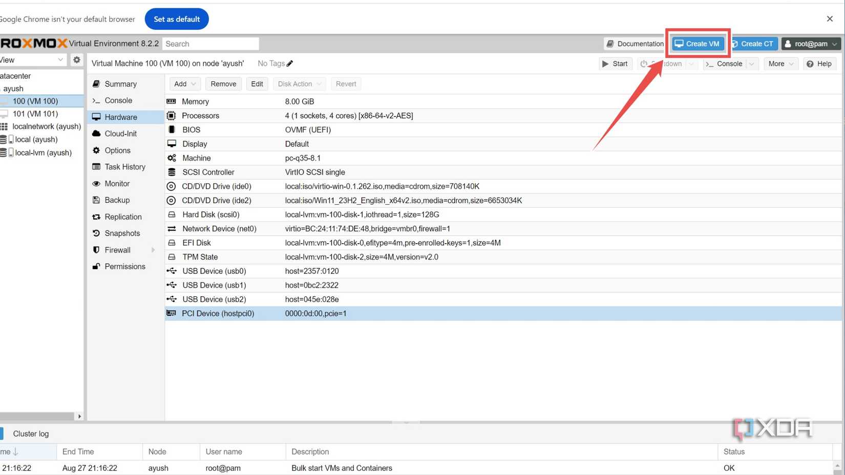 How to use GPU passthrough on a Windows 11 VM in Proxmox?