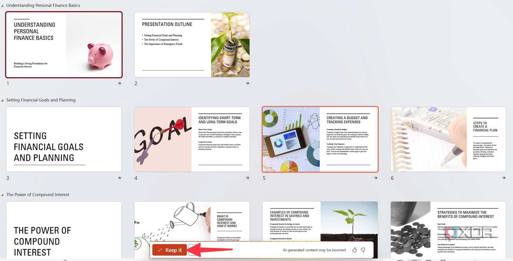 I created an entire PowerPoint presentation using Copilot and Designer ...