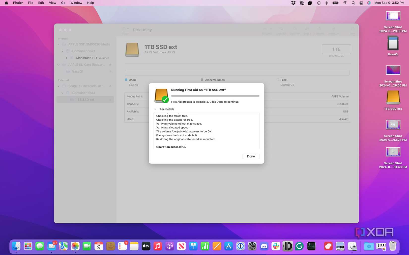 How to fix an external drive that won't mount on a Mac