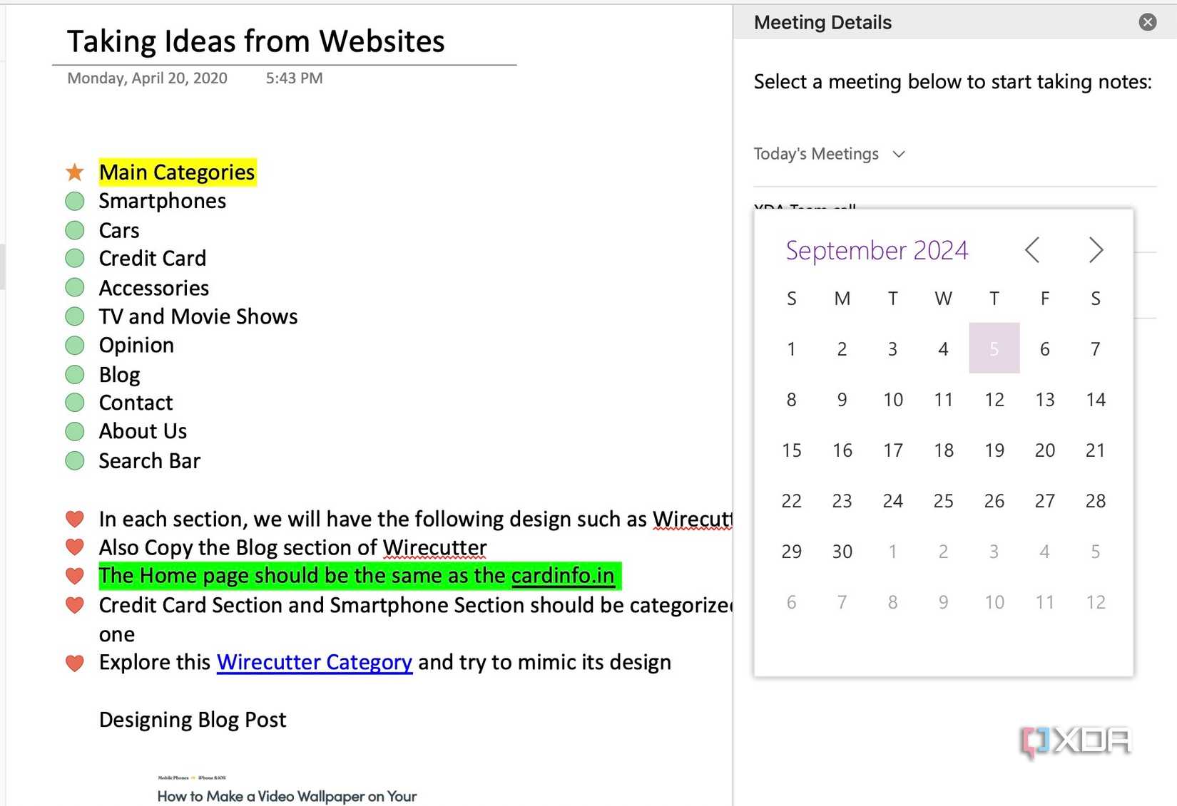 OneNote vs. Apple Notes: Which note-taking app is right for you?