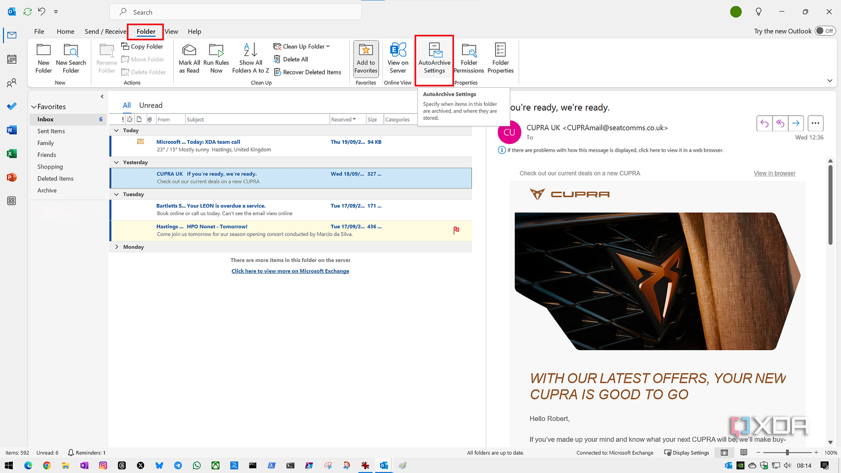 Got clutter? Here's how to archive emails in Outlook