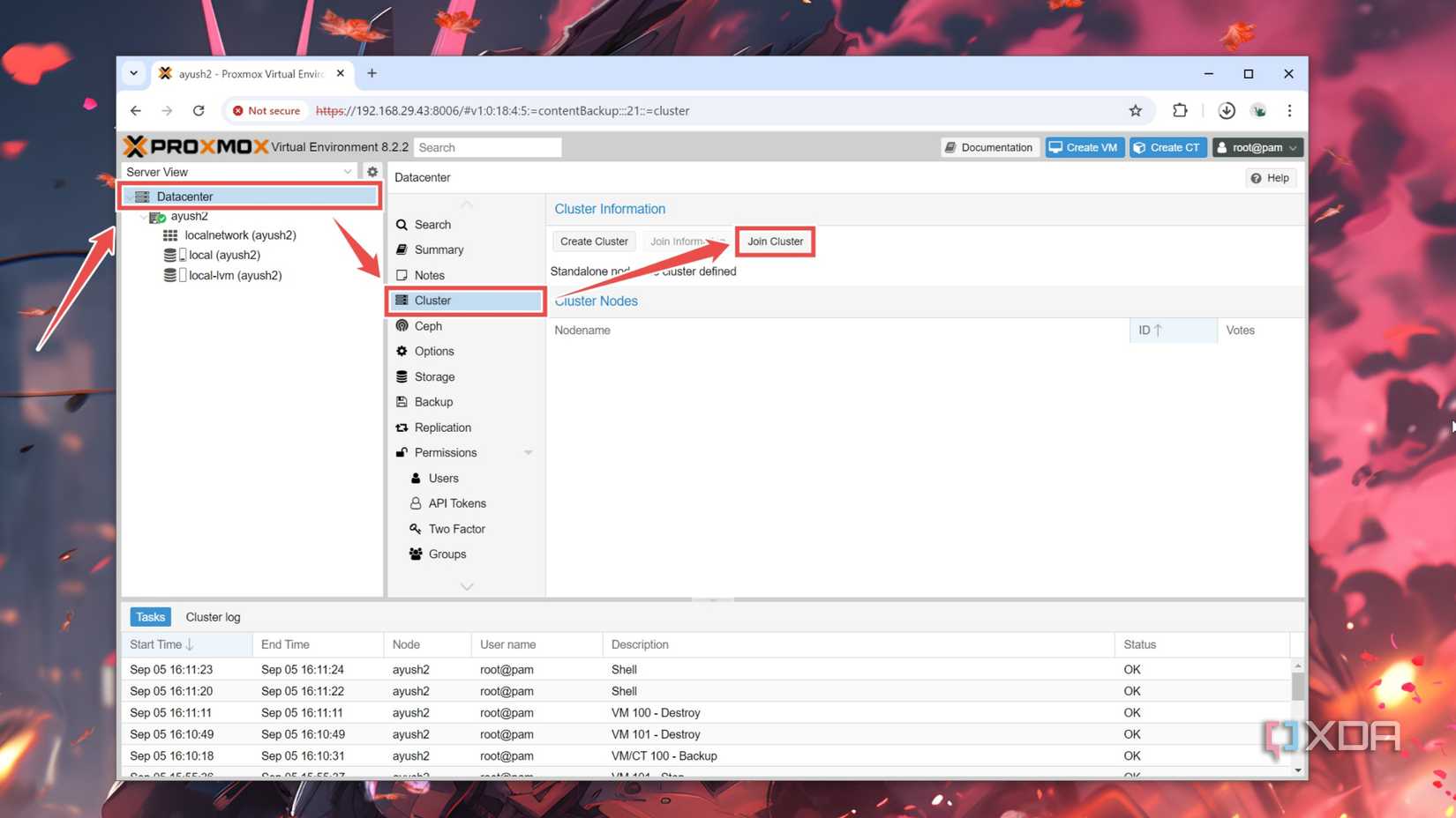 How to build a Proxmox cluster?