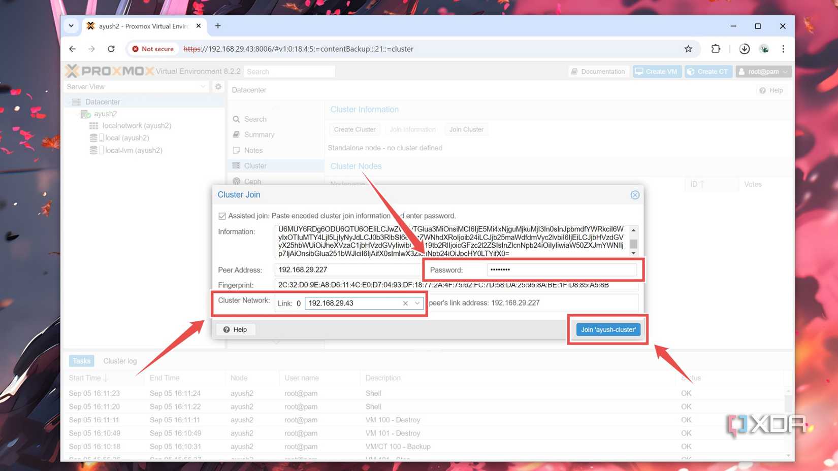 How to build a Proxmox cluster?