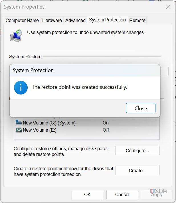How to create and utilize restore points on Windows