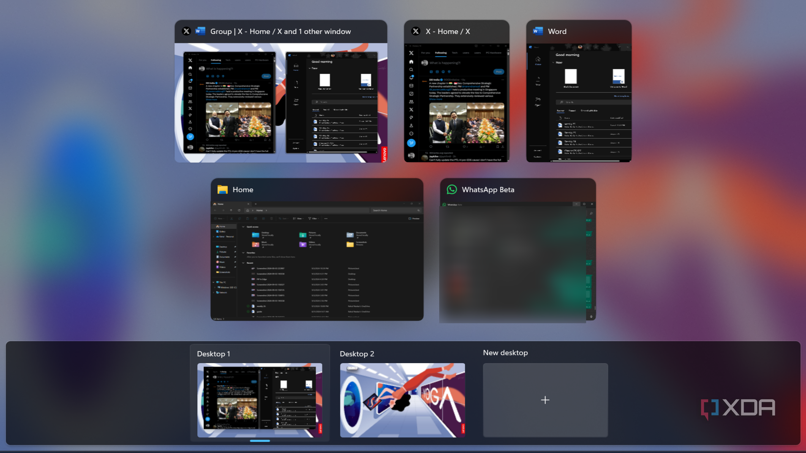 Windows 11 virtual desktops are better than Linux workspaces, actually