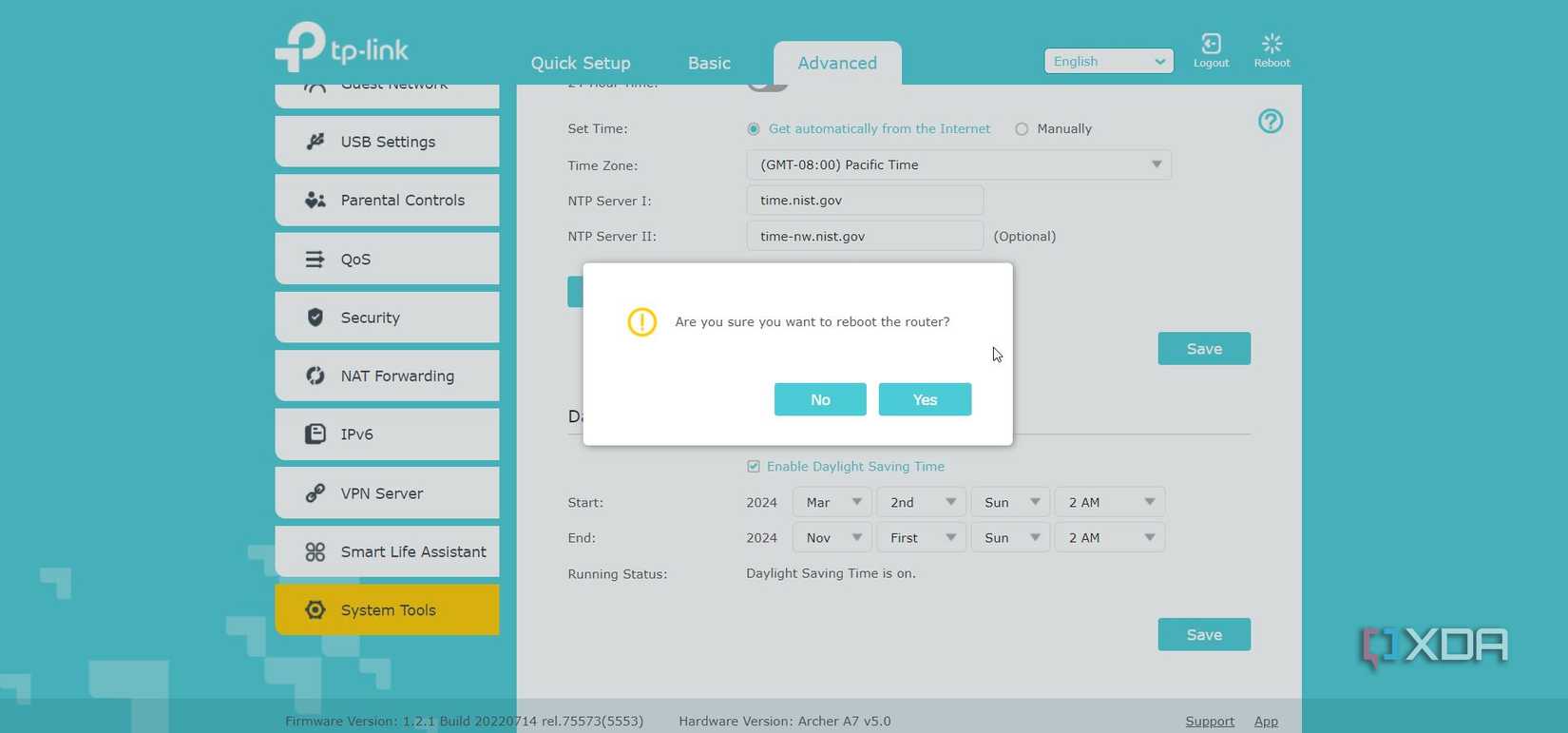 How to set the correct time on your TP-Link router