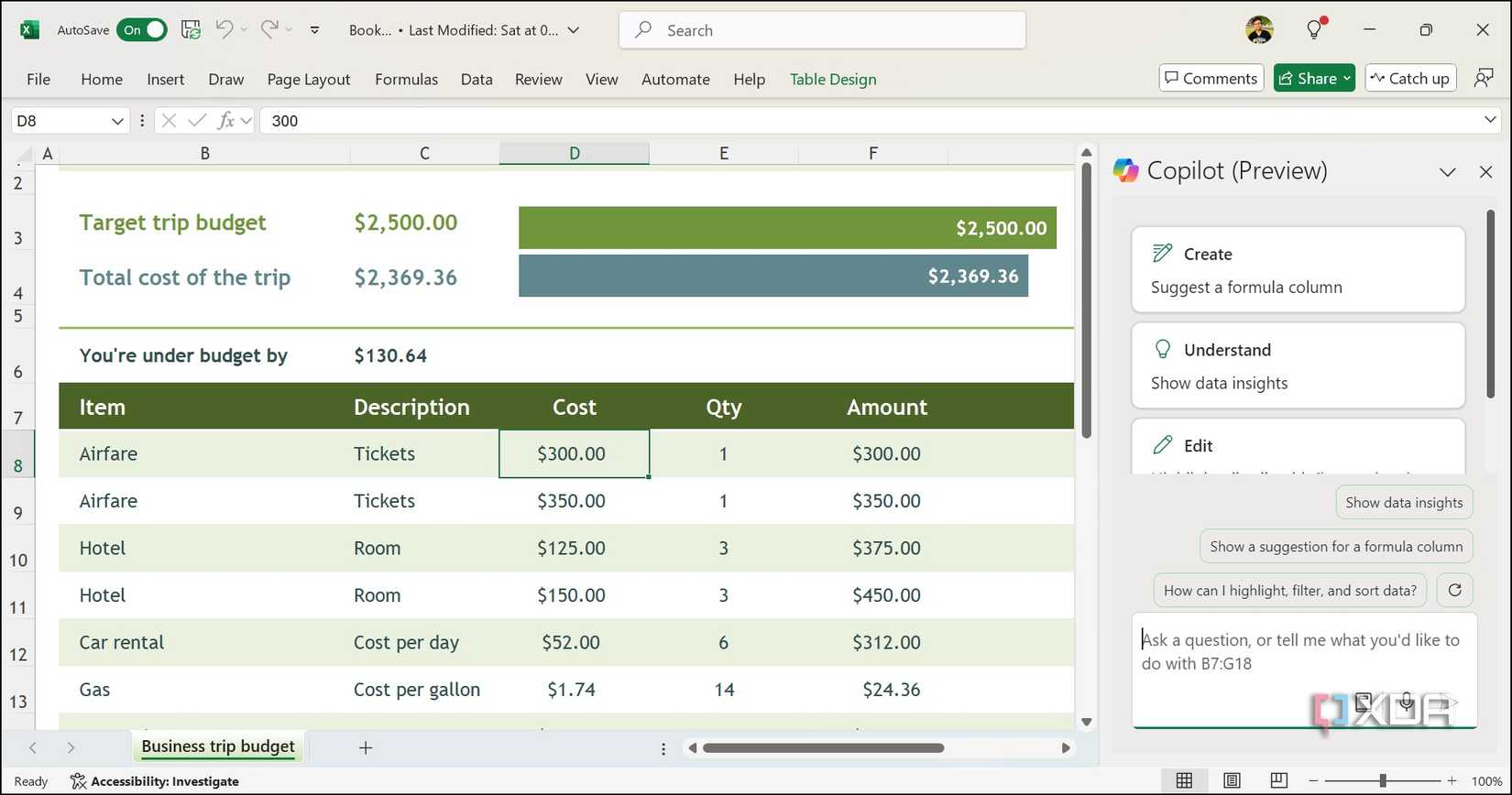 5 ways to up your Excel game with Microsoft Copilot