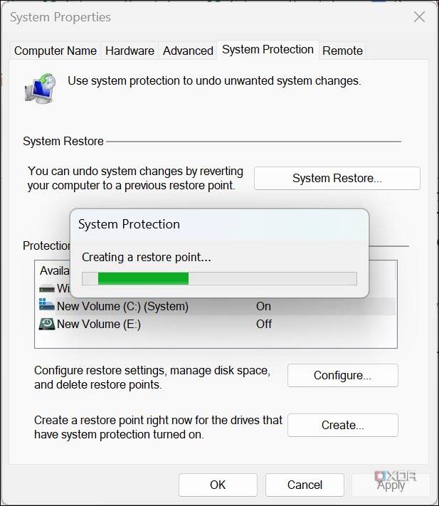 How to create and utilize restore points on Windows