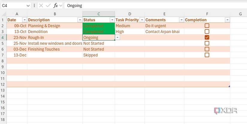 How I built a to-do list in Excel that actually works