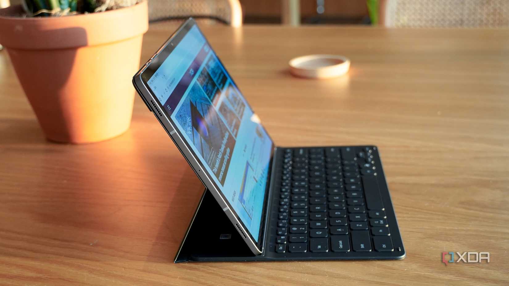 I used the Samsung Galaxy Tab S10+ and the M4 iPad Pro — there's only ...