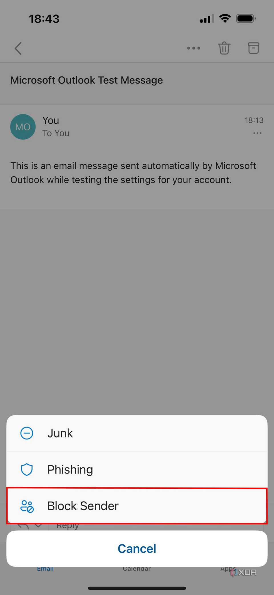 How to block unwanted emails in Microsoft Outlook