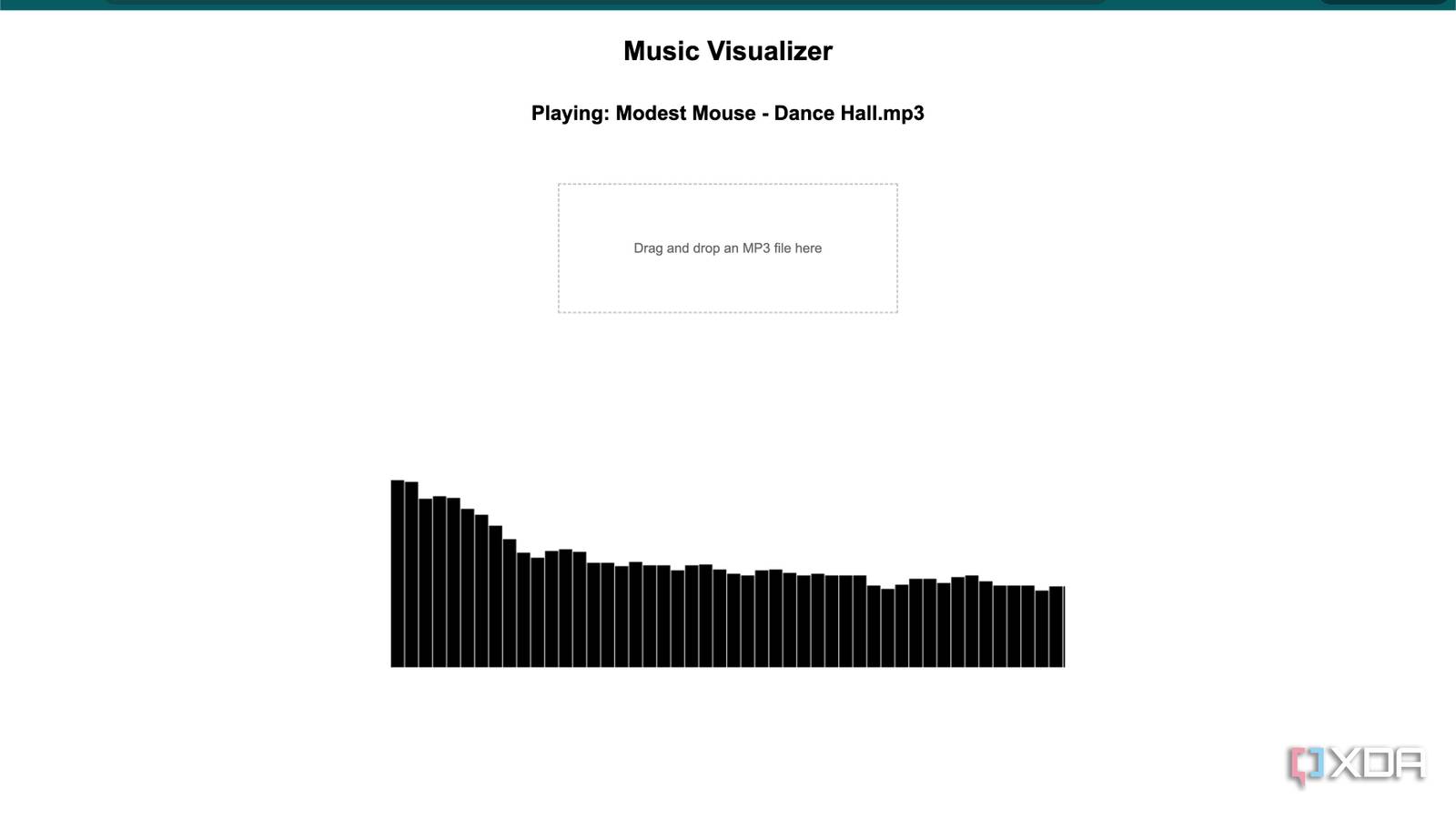I made a music visualizer in Python for my browser