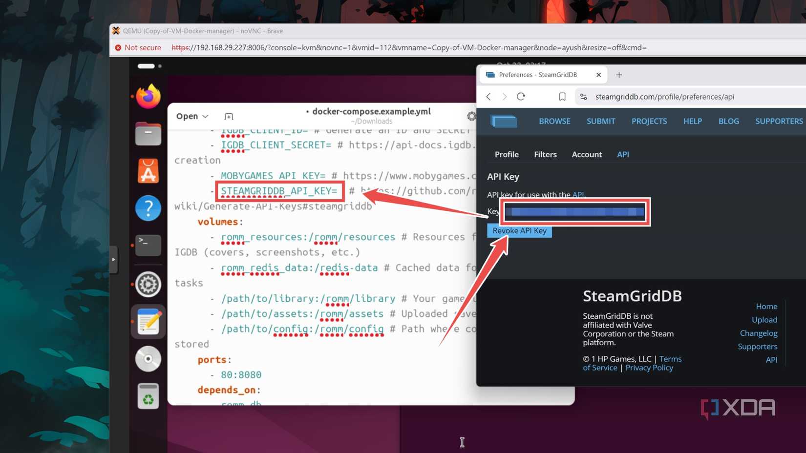 Manage your ROM collection with a self-hosted RomM server