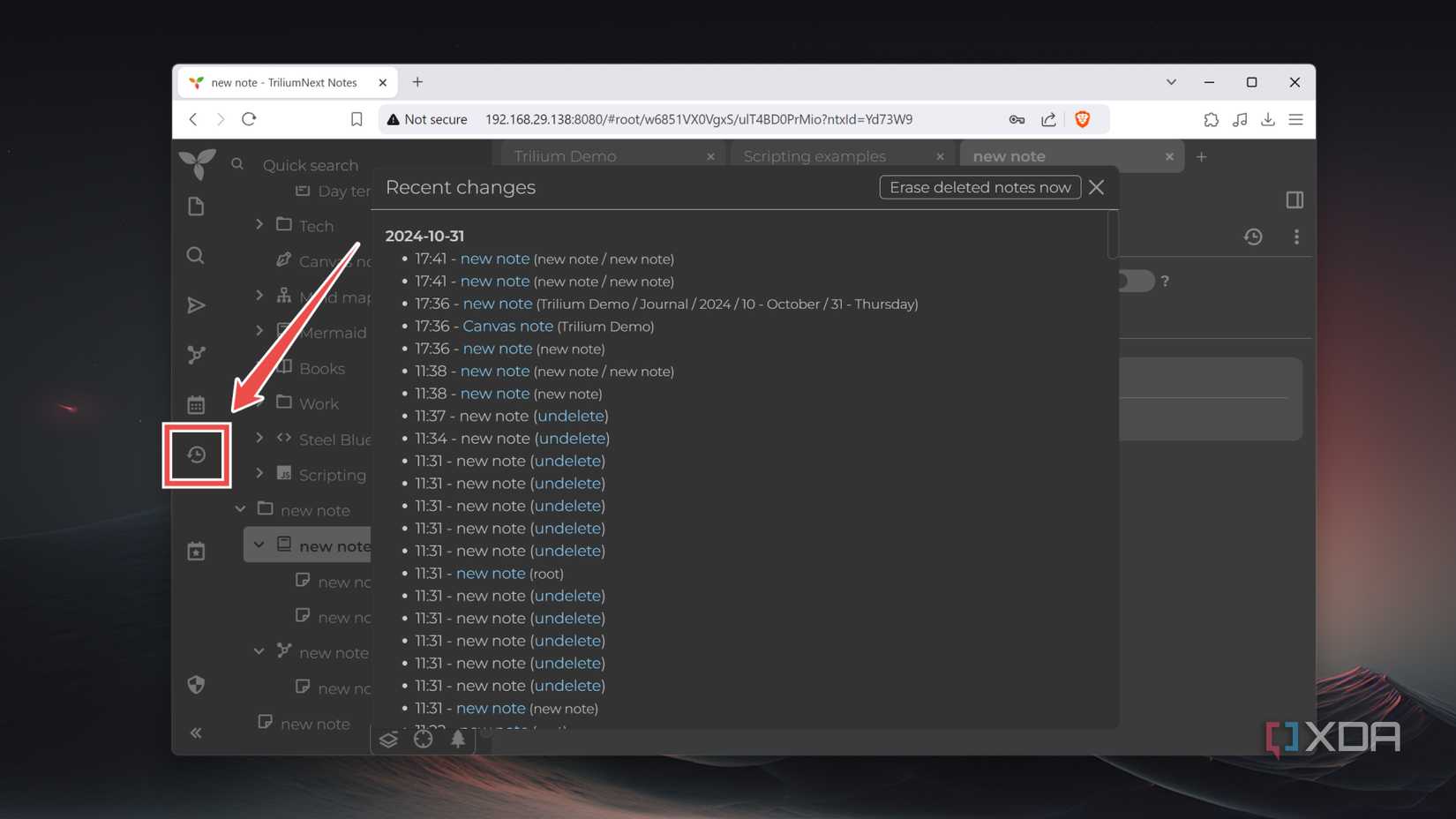 I built a personal knowledge management hub using TriliumNext Notes ...