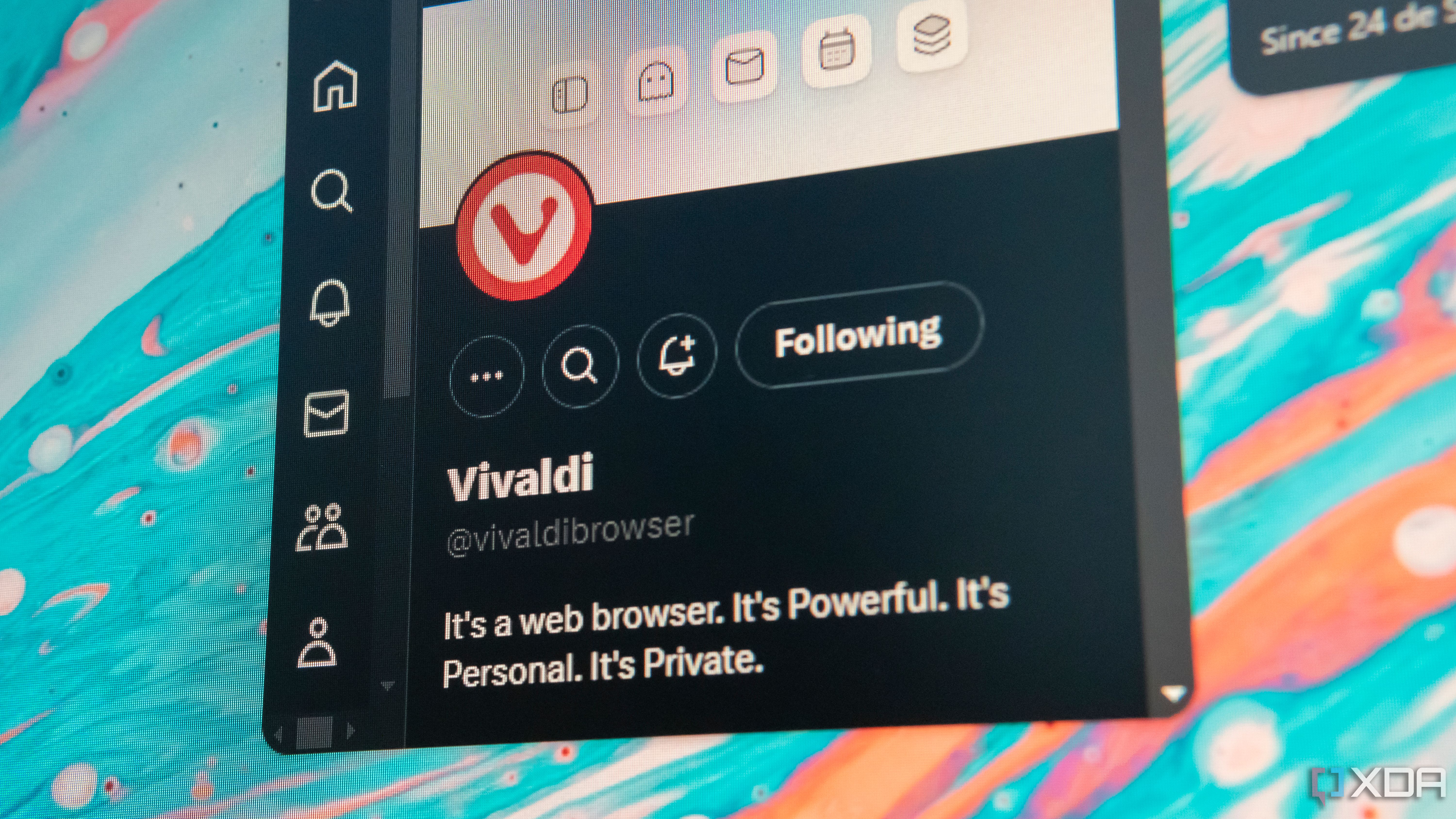 I started using Vivaldi for privacy and productivity and it does both ...