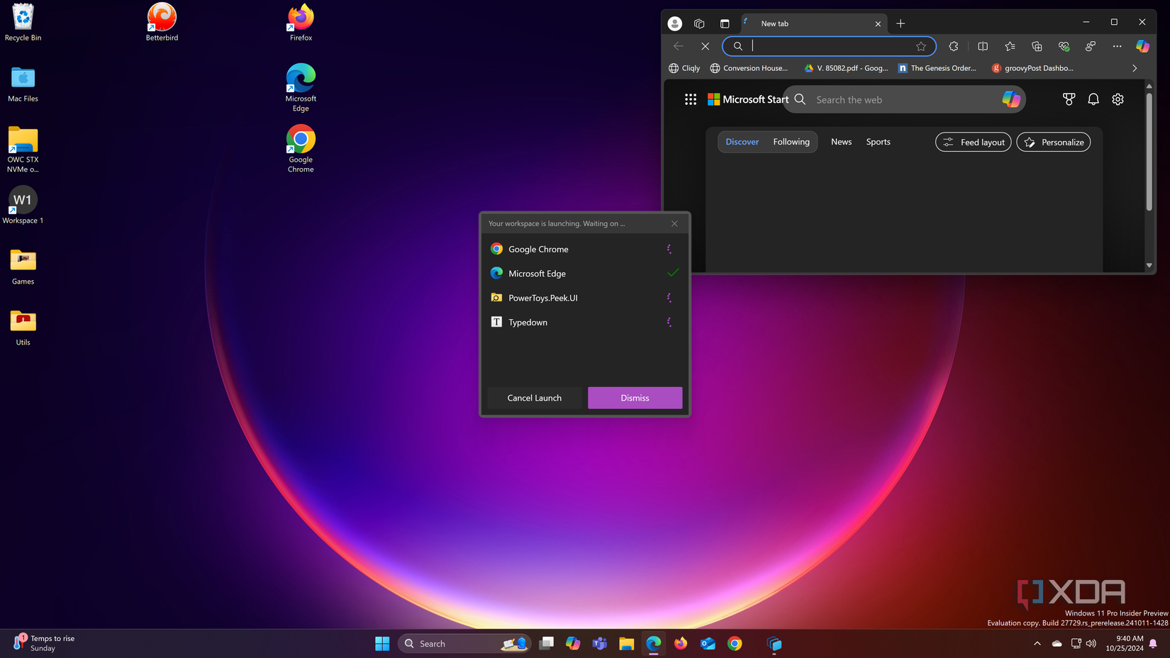 PowerToys Workspaces is such as a useful feature I wish it came with ...