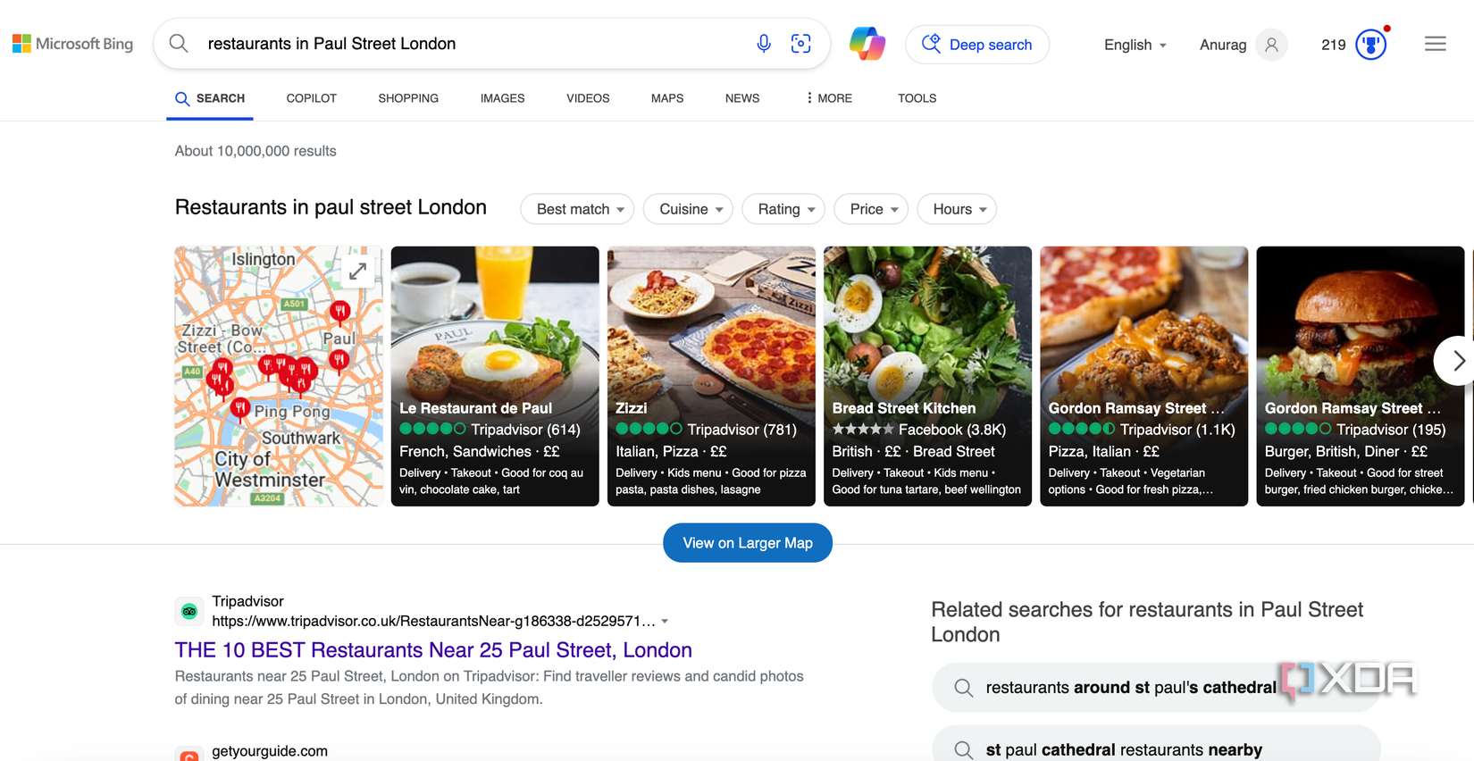 I made Windows Search use Google instead of Bing and here’s how it went