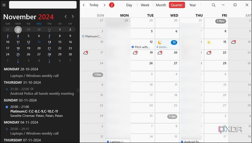 I tried Mac’s best calendar app on my Windows PC and here is how it went