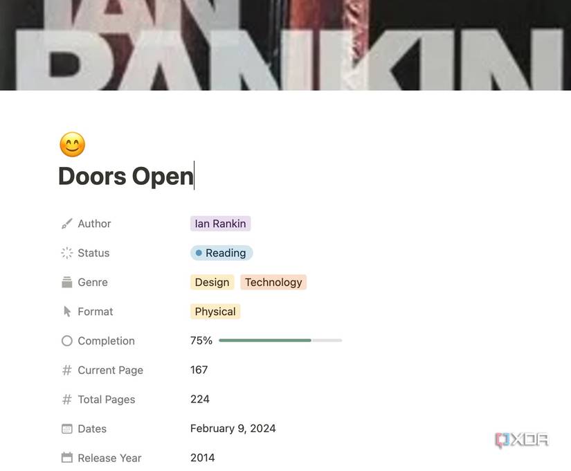 Here is how I created an ultimate book tracker in Notion