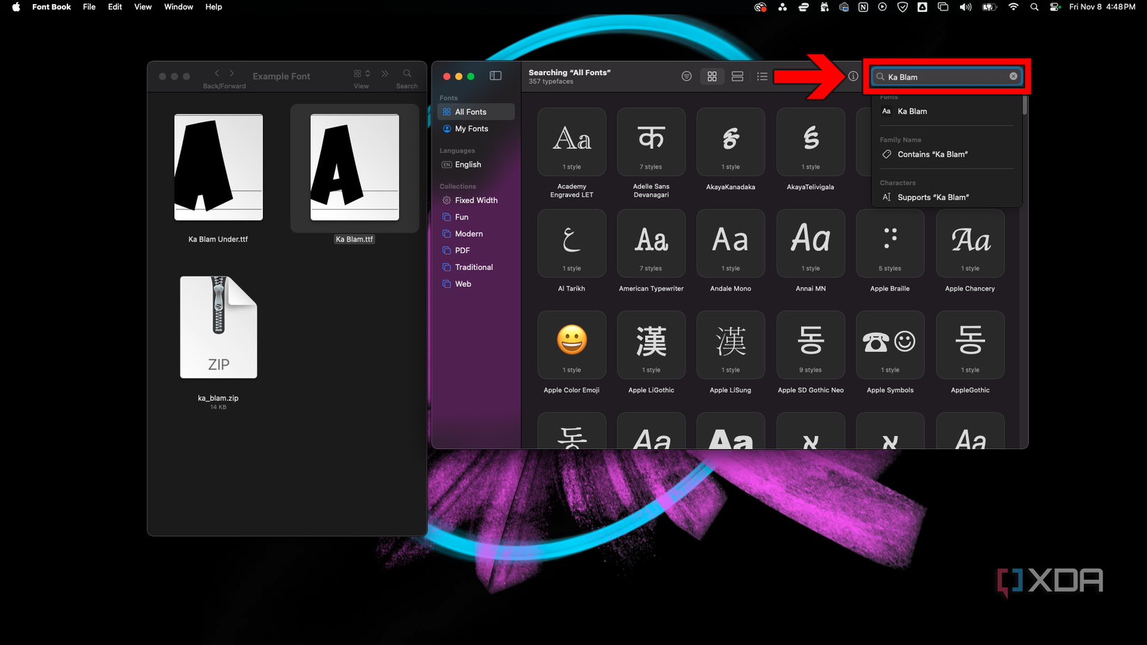 How to add fonts in Adobe Photoshop