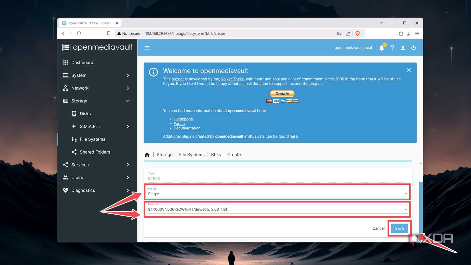 Building a NAS with OpenMediaVault is easy - here's how it's done